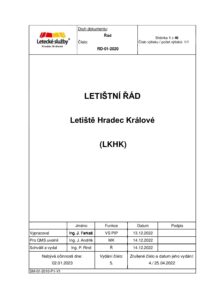 Letištní_řád_LKHK_Vyd.5_PIP_2023 | LSHK